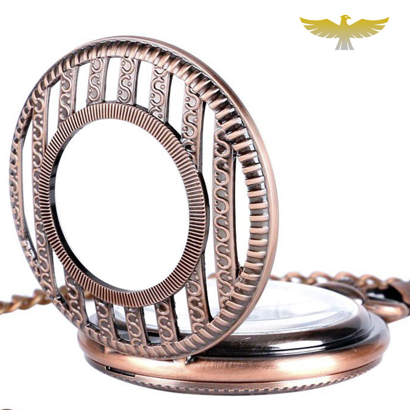 Montre à gousset mécanique cuivre