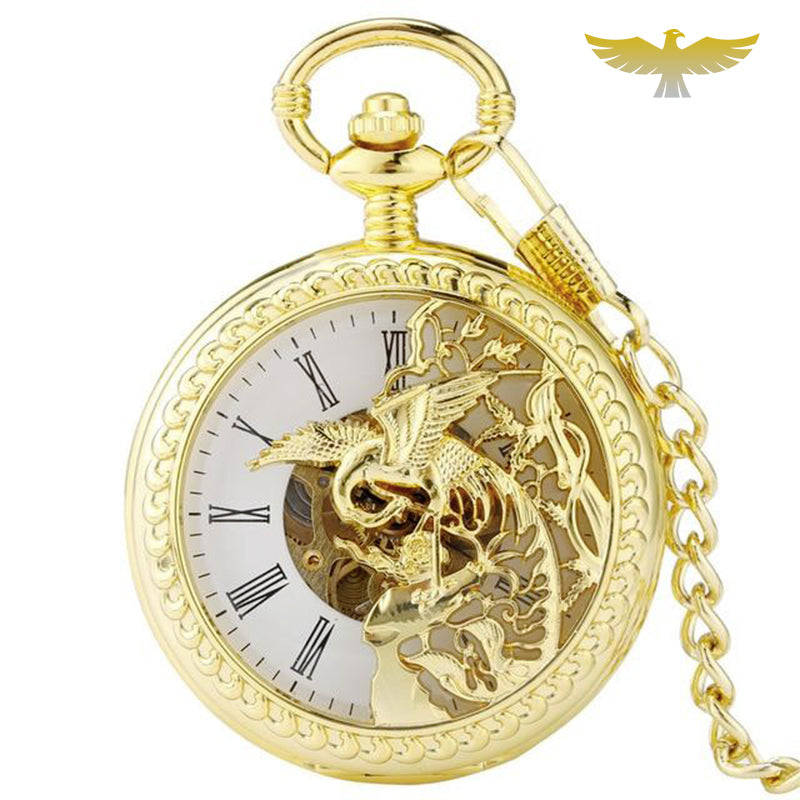 Montre à gousset mécanique Gold Phoenix