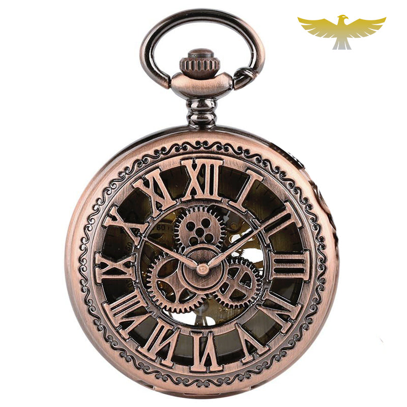 Montre gousset mécanique cuivre