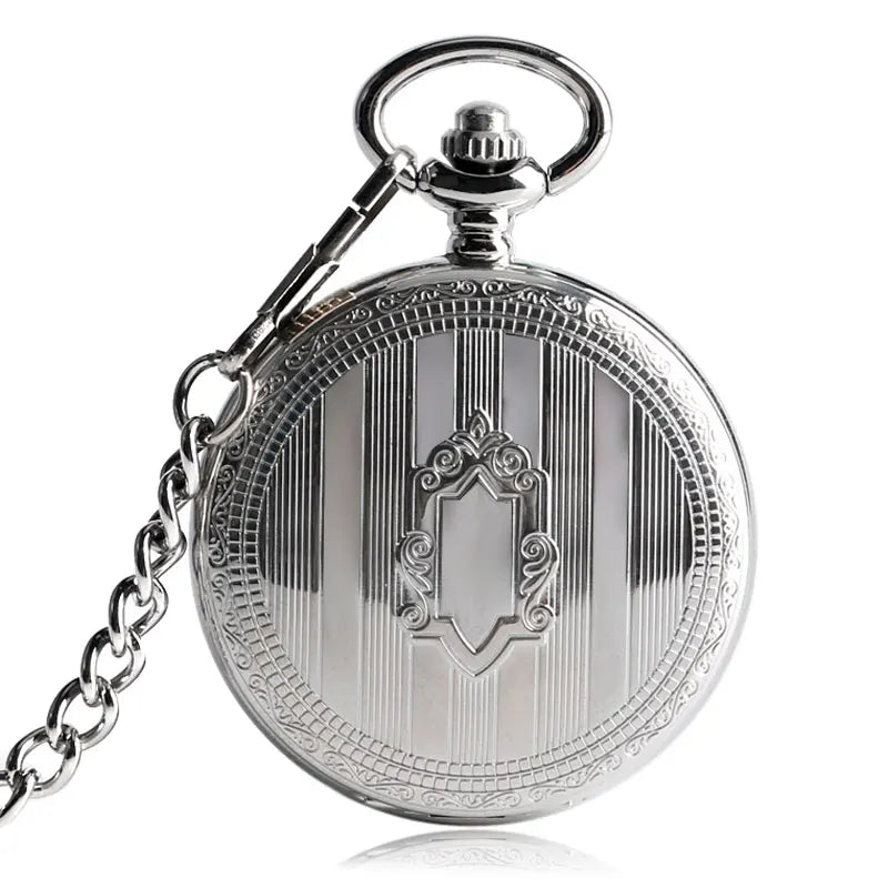 Montre à Gousset Mécanique Double Chasseur Classique | Garantie 2 ans