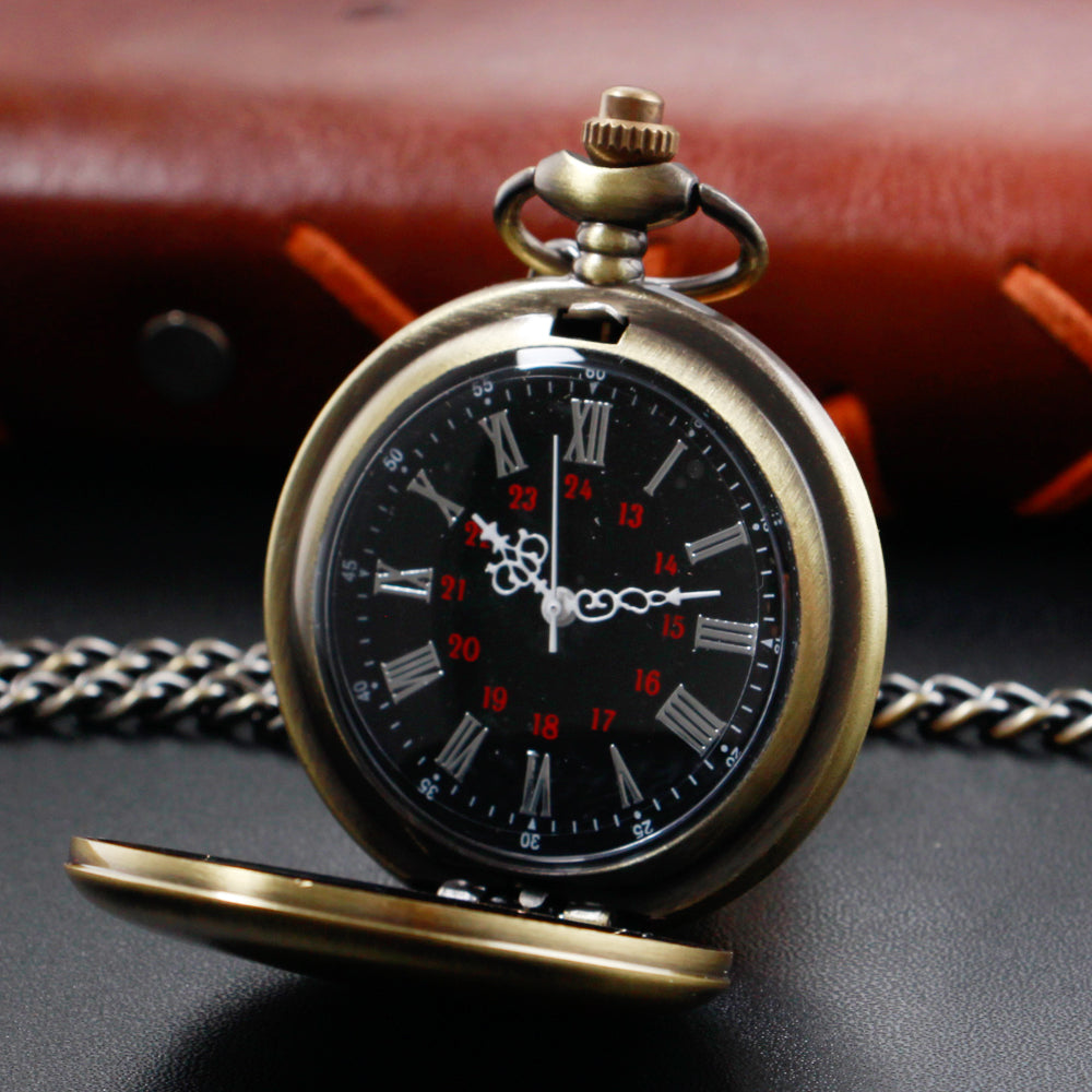 Montre à gousset quartz bronze Eternal Classic