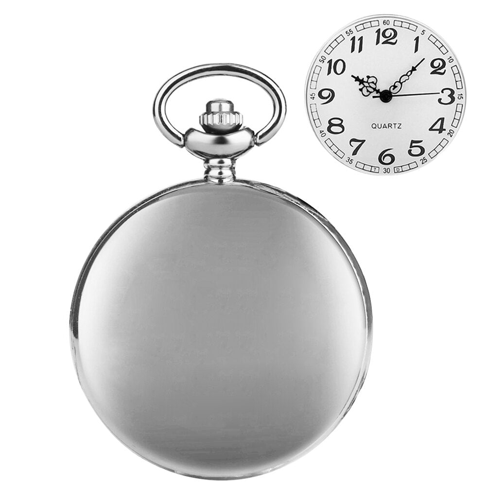Montre à Gousset Quartz 45 mm Style Classique – Boîtier Chasseur ...