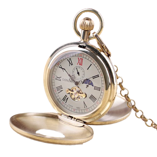 Montre à gousset complication Silver Tentation