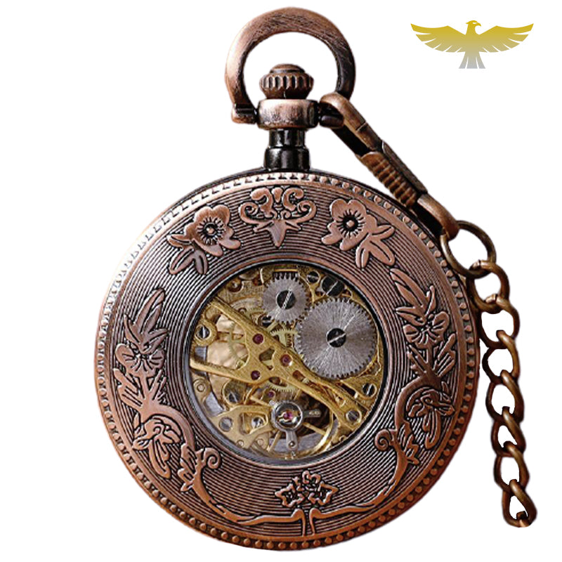 Montre à gousset mécanique cuivre
