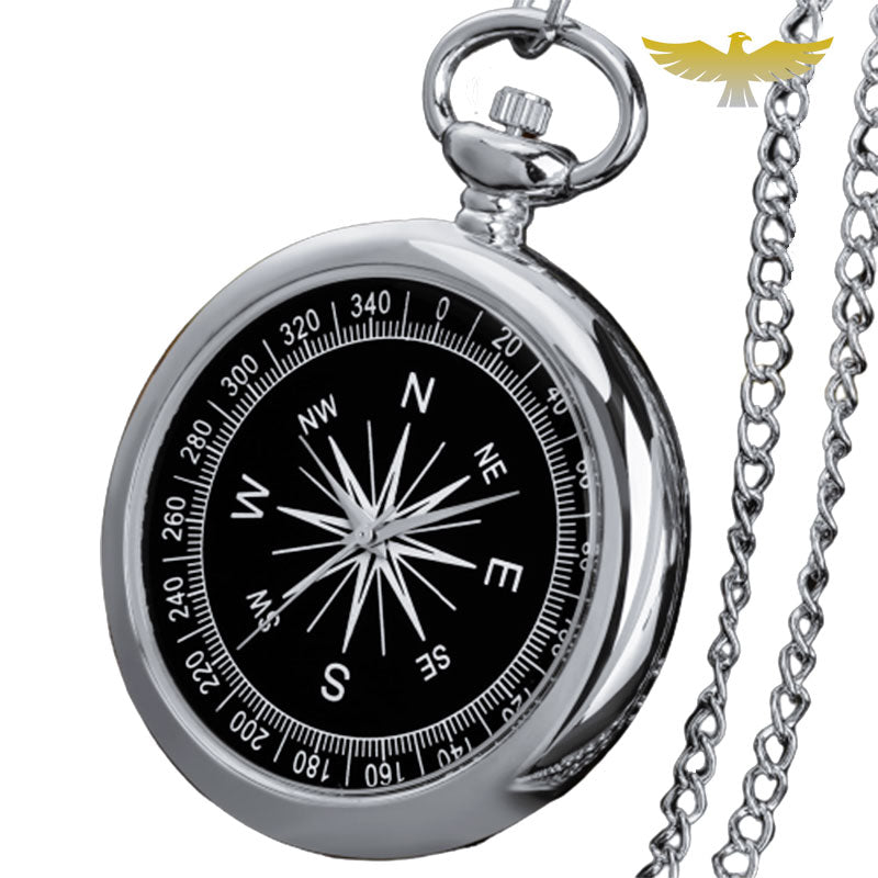 Montre à Gousset Boussole Quartz Argent – Orientation & Style ...